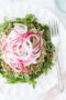 Spiralized Radish and Arugula Salad with Quinoa, Hemp Seeds and Pepita ...