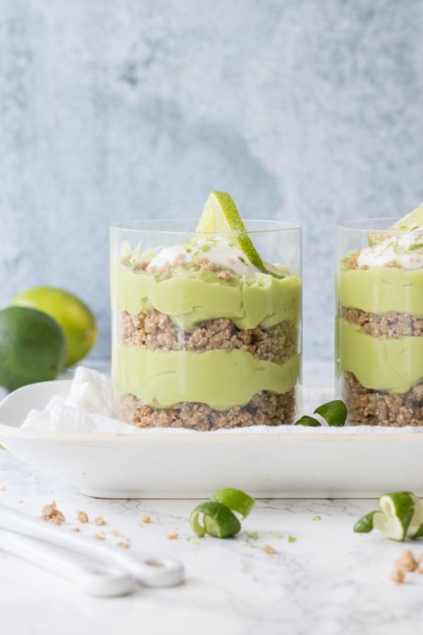 Key Lime Pie Pudding Parfaits with California Avocados (vegan and free ...