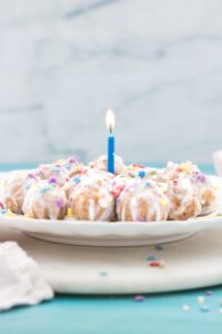 No-Bake Birthday Cake Energy Bites (Grain-Free + Vegan) - Eating by Elaine