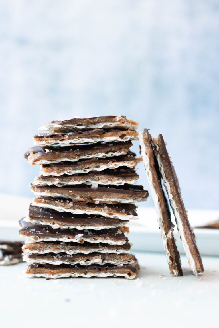 Easy Chocolate Matzo Crack for Passover - Eating by Elaine