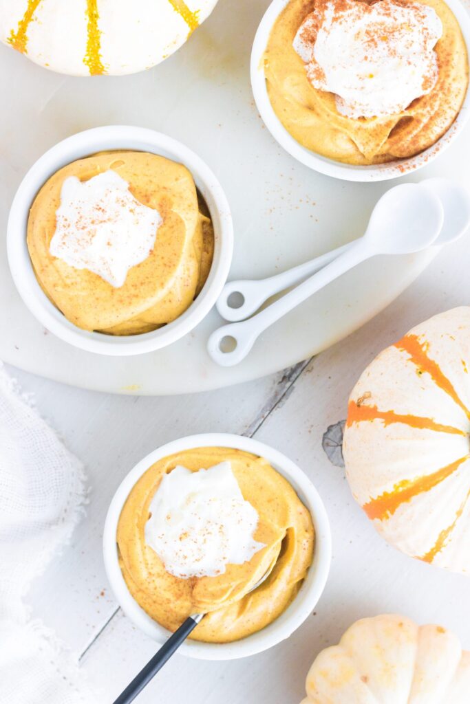 Vegan Pumpkin Pie Pudding - Eating by Elaine