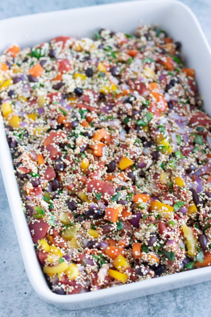 Vegan Mexican Quinoa Casserole with Black Beans (Gluten-Free) - Eating ...