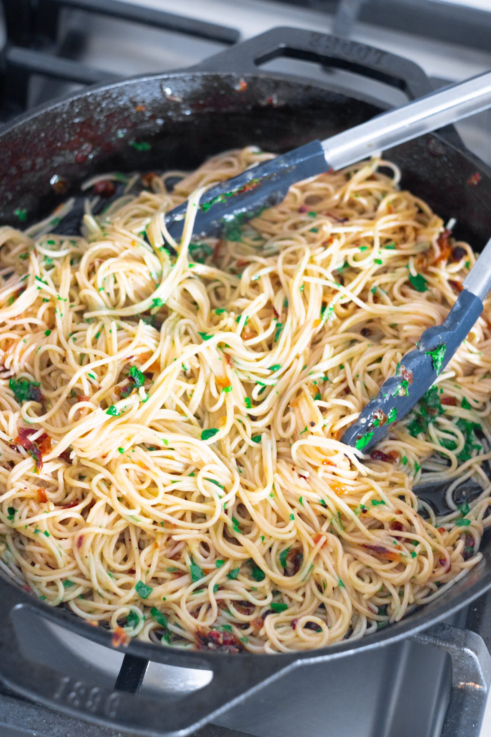 Olive Oil and Garlic Pasta (Spaghetti Aglio e Olio)