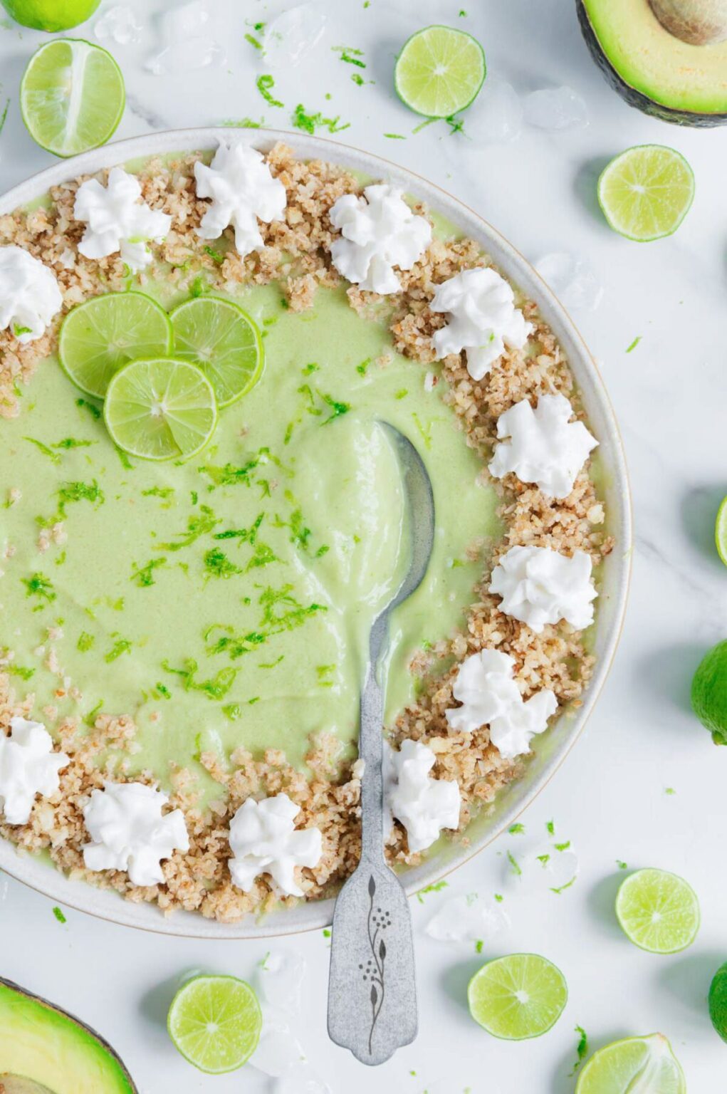 The Best Vegan Key Lime Pie Smoothie Bowl - Eating by Elaine