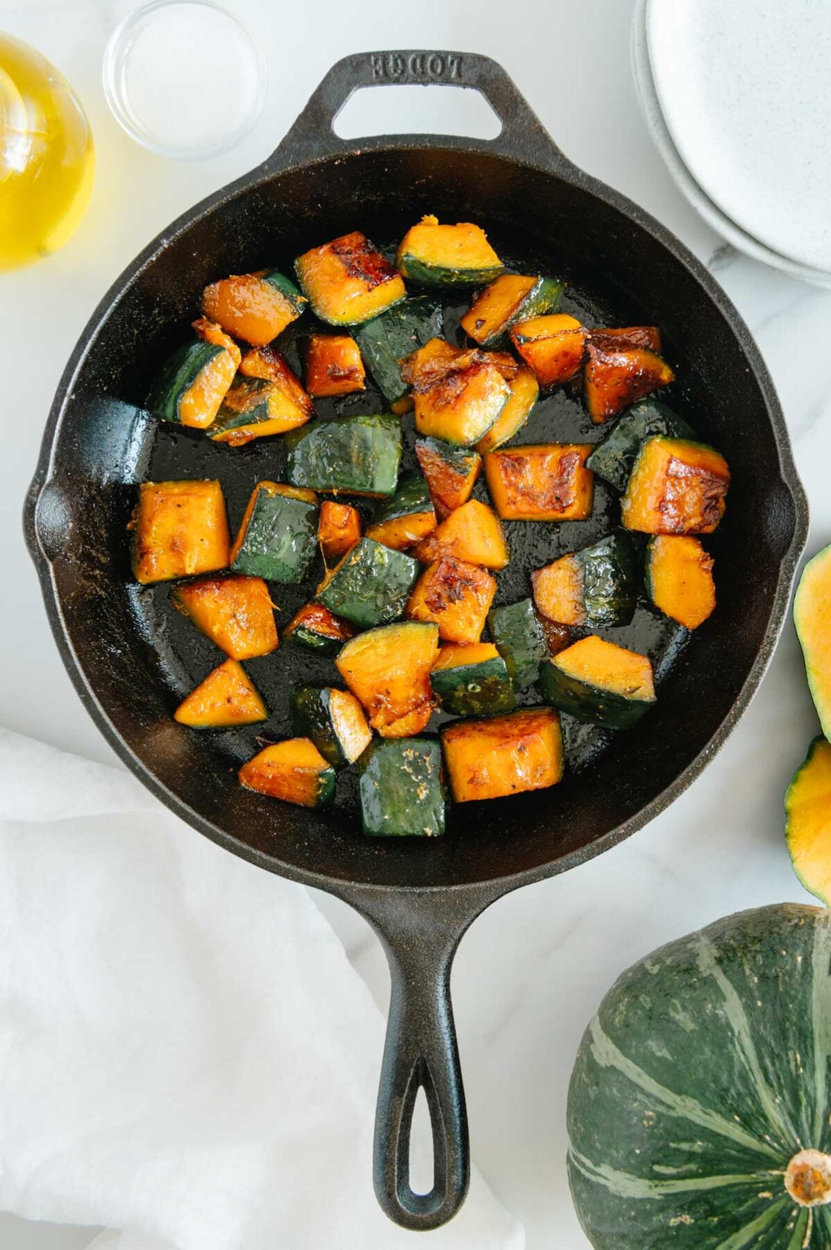 Maple Sugar Roasted Kabocha Squash Recipe - Eating by Elaine