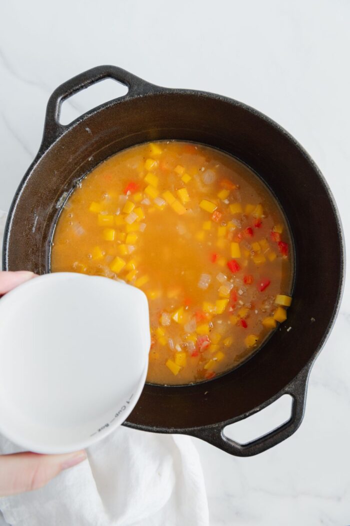 Butternut Squash Coconut Orzo Soup (Vegan + Gluten-Free) - Eating by Elaine