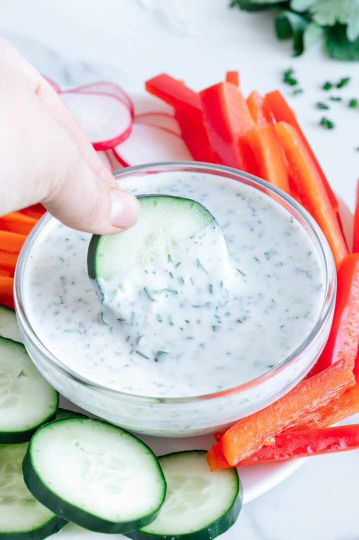 The Best (and Easy!) Vegan Ranch Dressing - Eating by Elaine