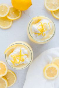 Creamy Vegan Lemon Smoothie - Eating by Elaine