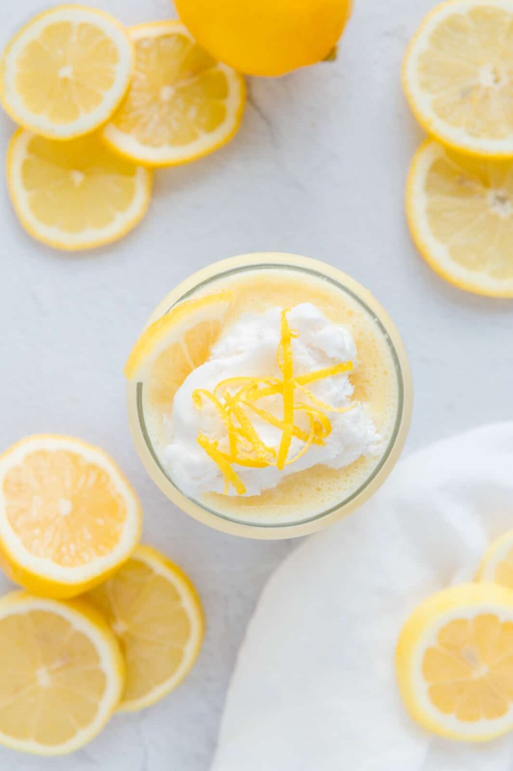 Creamy Vegan Lemon Smoothie - Eating by Elaine