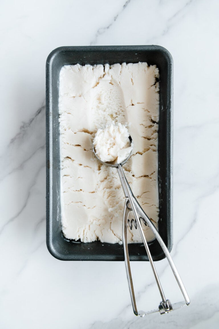 Easy No-Churn Vegan Vanilla Ice Cream (Made with Zucchini!) - Eating by ...