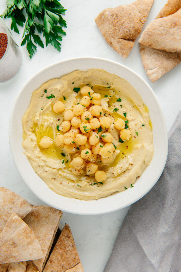 Easy Mediterranean Hummus (Authentic Israeli-Style) - Eating by Elaine