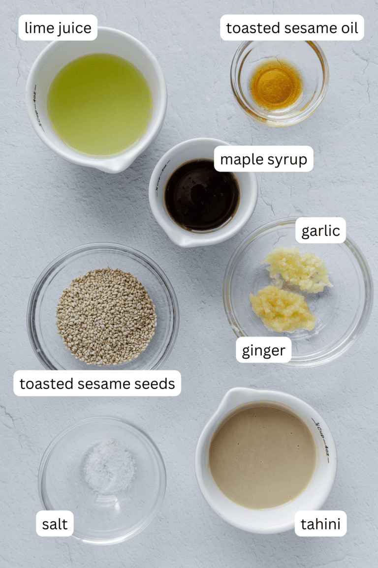 Easy 5-Minute Tahini Ginger Dressing - Eating by Elaine