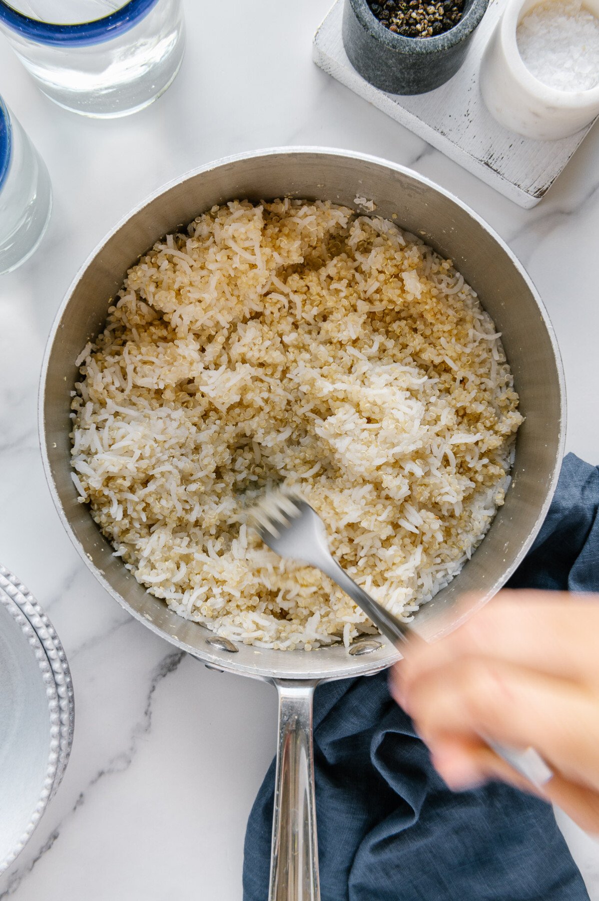 The Fluffiest Quinoa Rice - Eating by Elaine