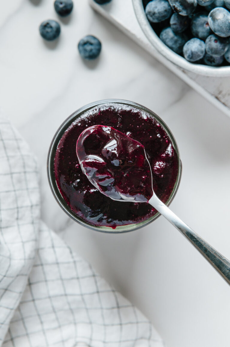15-Minute Blueberry Compote (Naturally Sweetened) - Eating by Elaine