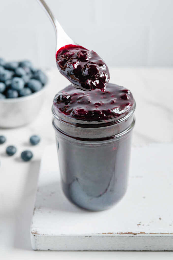 15-Minute Blueberry Compote (Naturally Sweetened) - Eating by Elaine