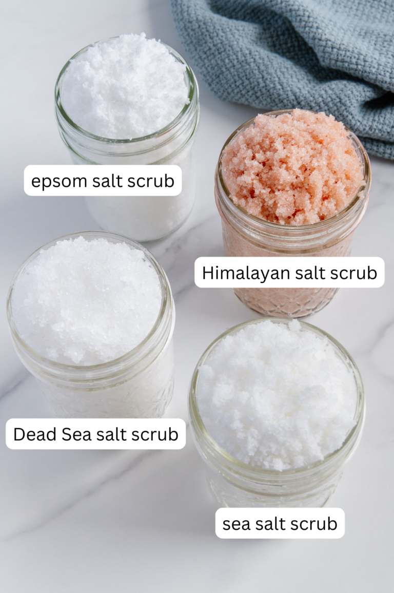 2-Minute Homemade Salt Scrub for the Body - Eating by Elaine