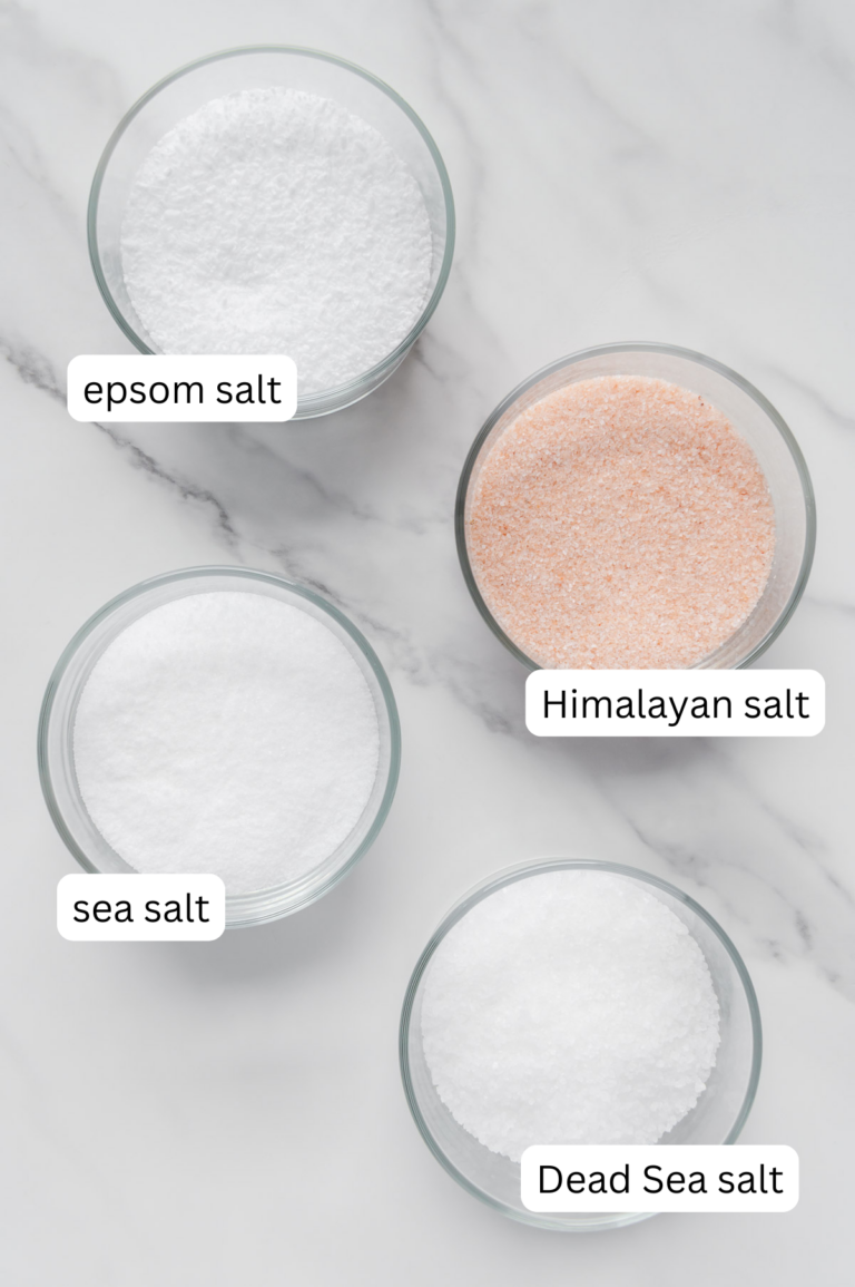 2-Minute Homemade Salt Scrub for the Body - Eating by Elaine