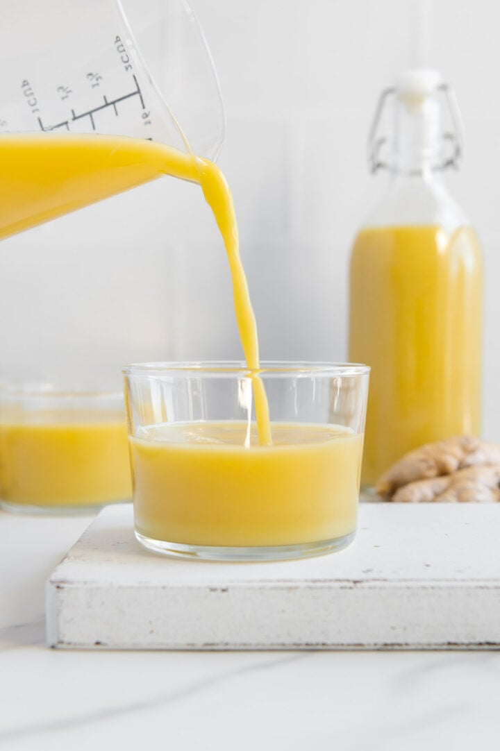 How to Make Ginger Juice (Blender or Juicer) - Eating by Elaine