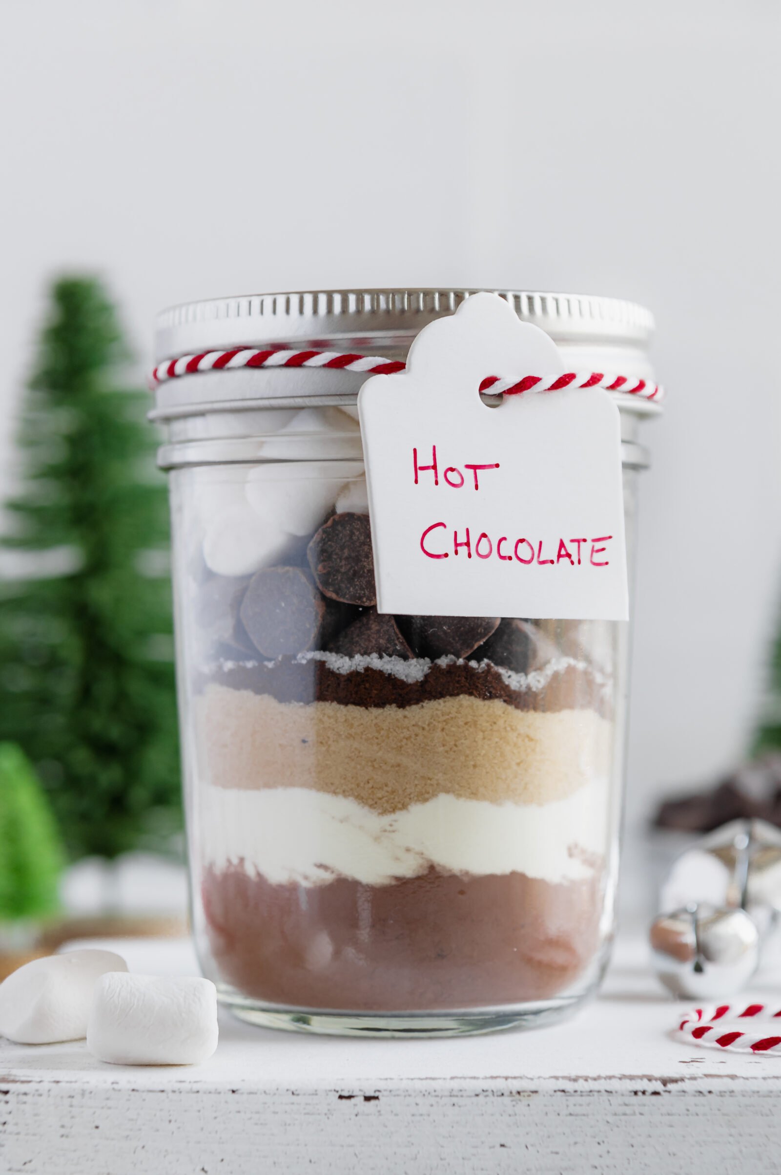 Hot Chocolate in a Jar with Gift Instructions (Vegan) - Eating by Elaine