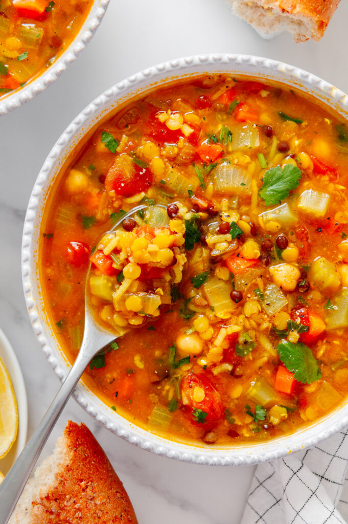 Vegan Moroccan Harira Soup - Eating by Elaine
