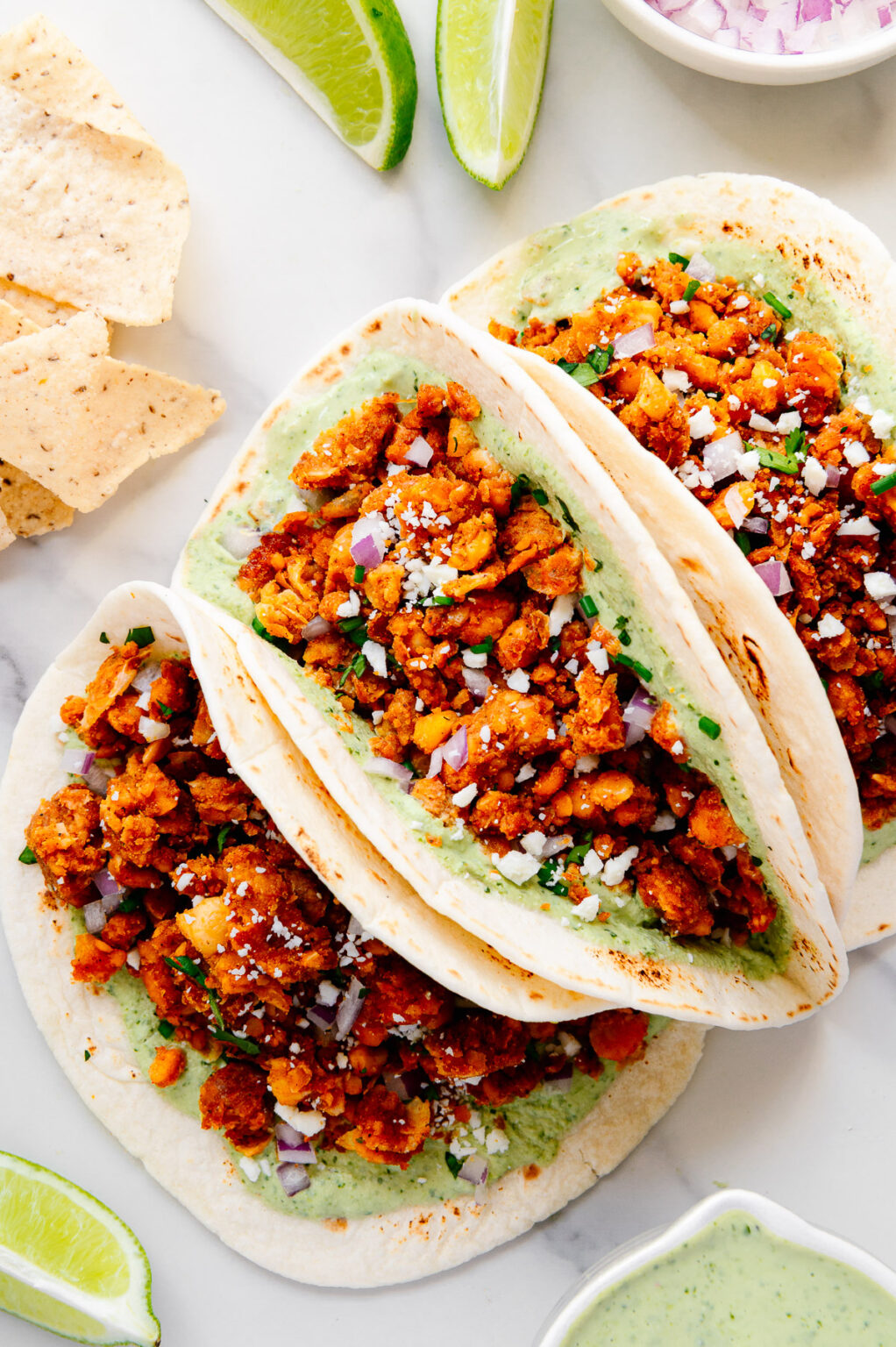 10-Minute Chickpea Tacos - Eating by Elaine