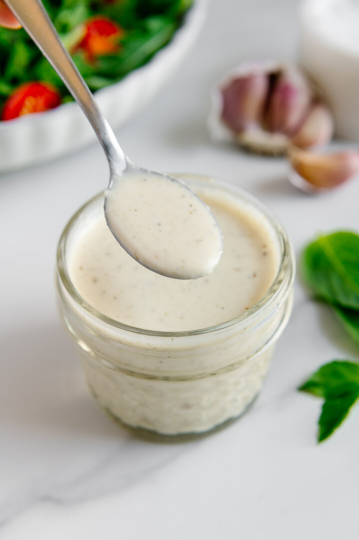 Creamy Vegan Italian Dressing - Eating by Elaine