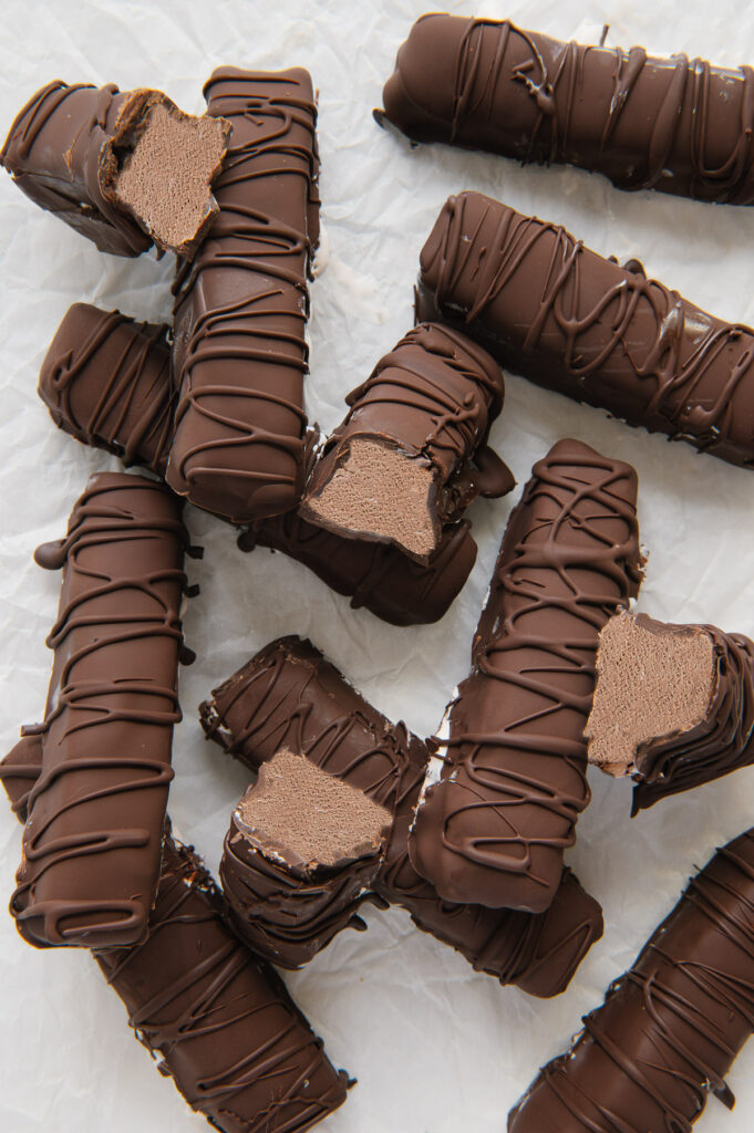 2-Ingredient Homemade 3 Musketeers Bars (Vegan) - Eating by Elaine