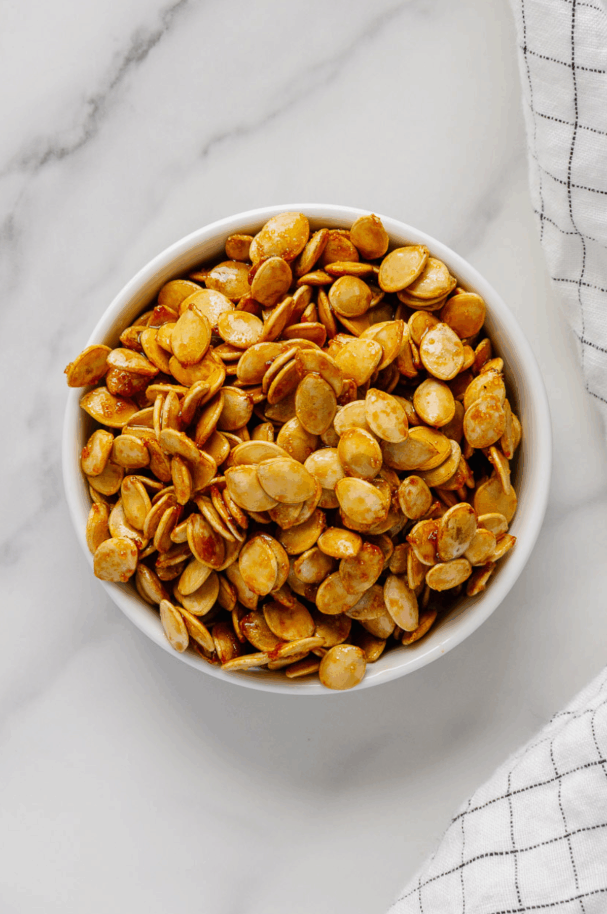Crispy & Crunchy Roasted Winter Squash Seeds - Eating by Elaine